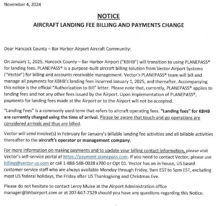 General Aviation Information